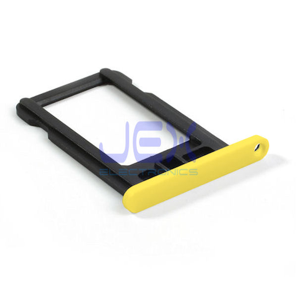 Jex Electronics LLC > iPhone 5C > Yellow Nano Sim tray for Iphone 5C